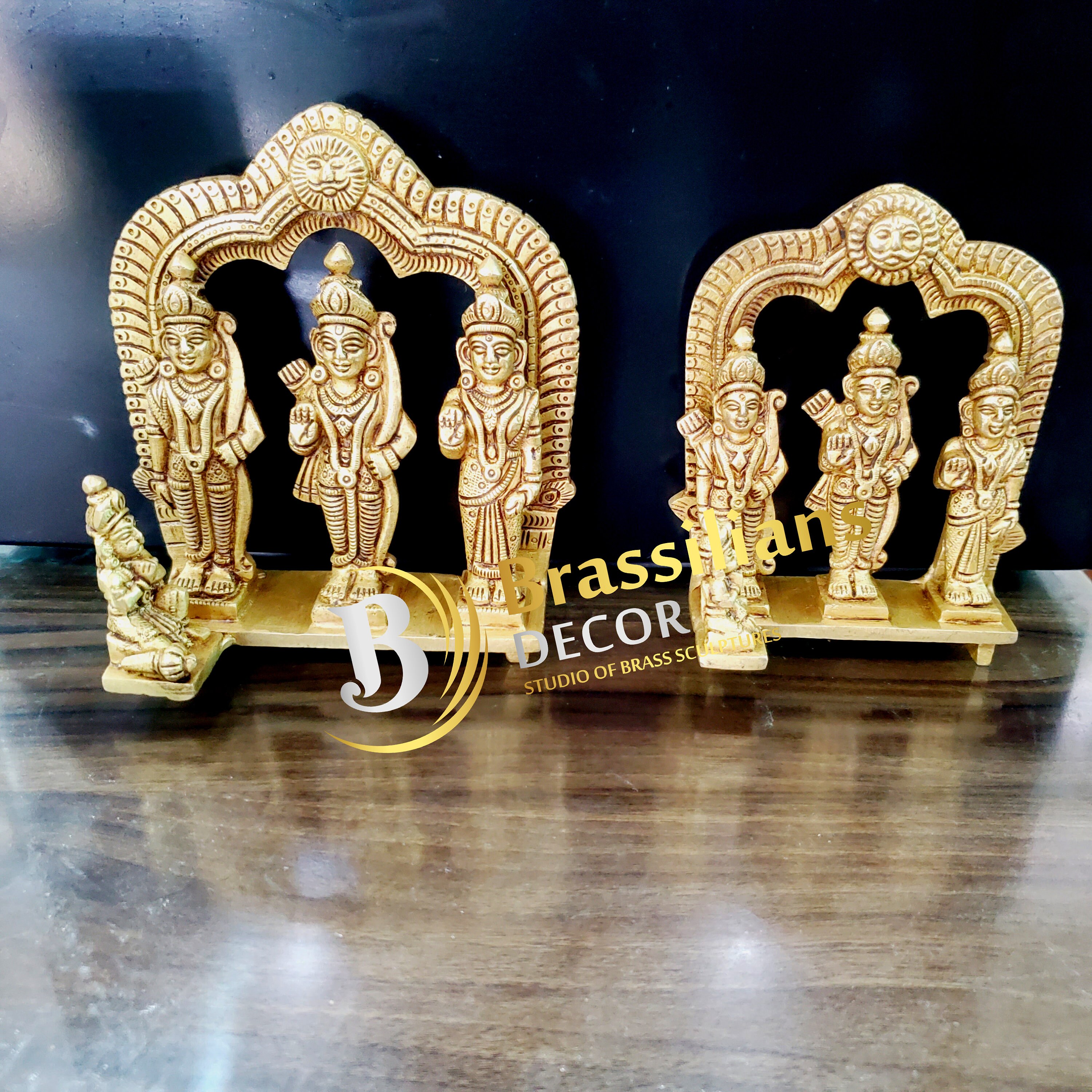 Ram Darbar Brass Statue/idol, Indian Brass Art,brass God Idol,brass ...