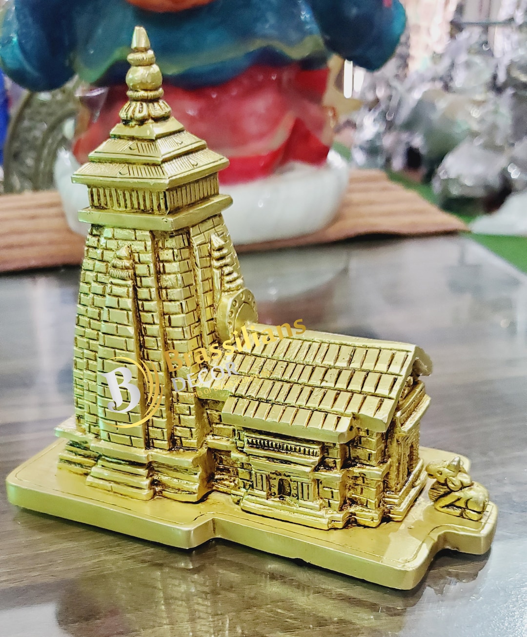 Brass Temple Handmade Kedarnath Temple Religious Gifts - Etsy