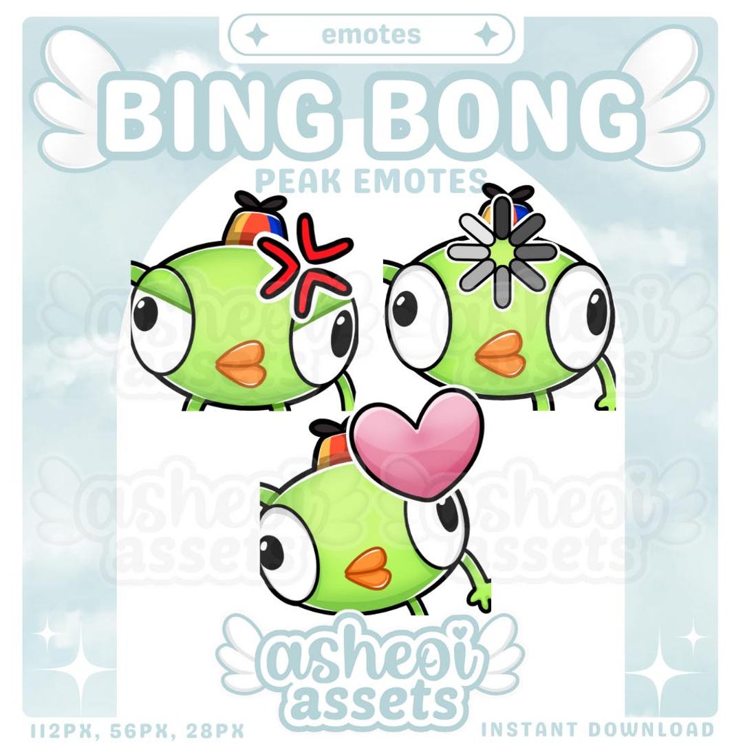 BING BONG | Peak Emote Pack | Digital Download - Etsy