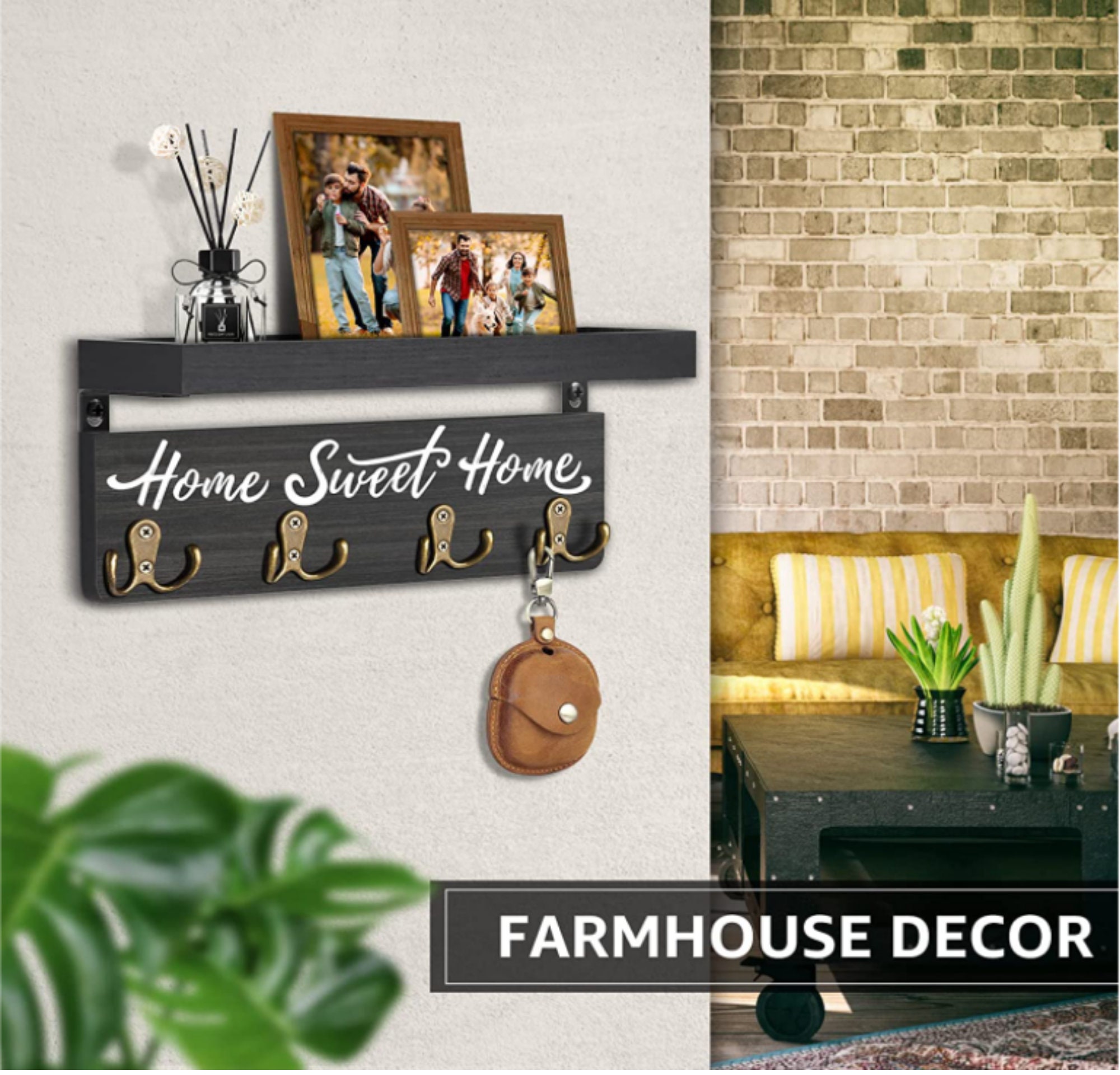 Decorative Key Holder for Wall Elegant Wall Mounted Key Racks - Etsy