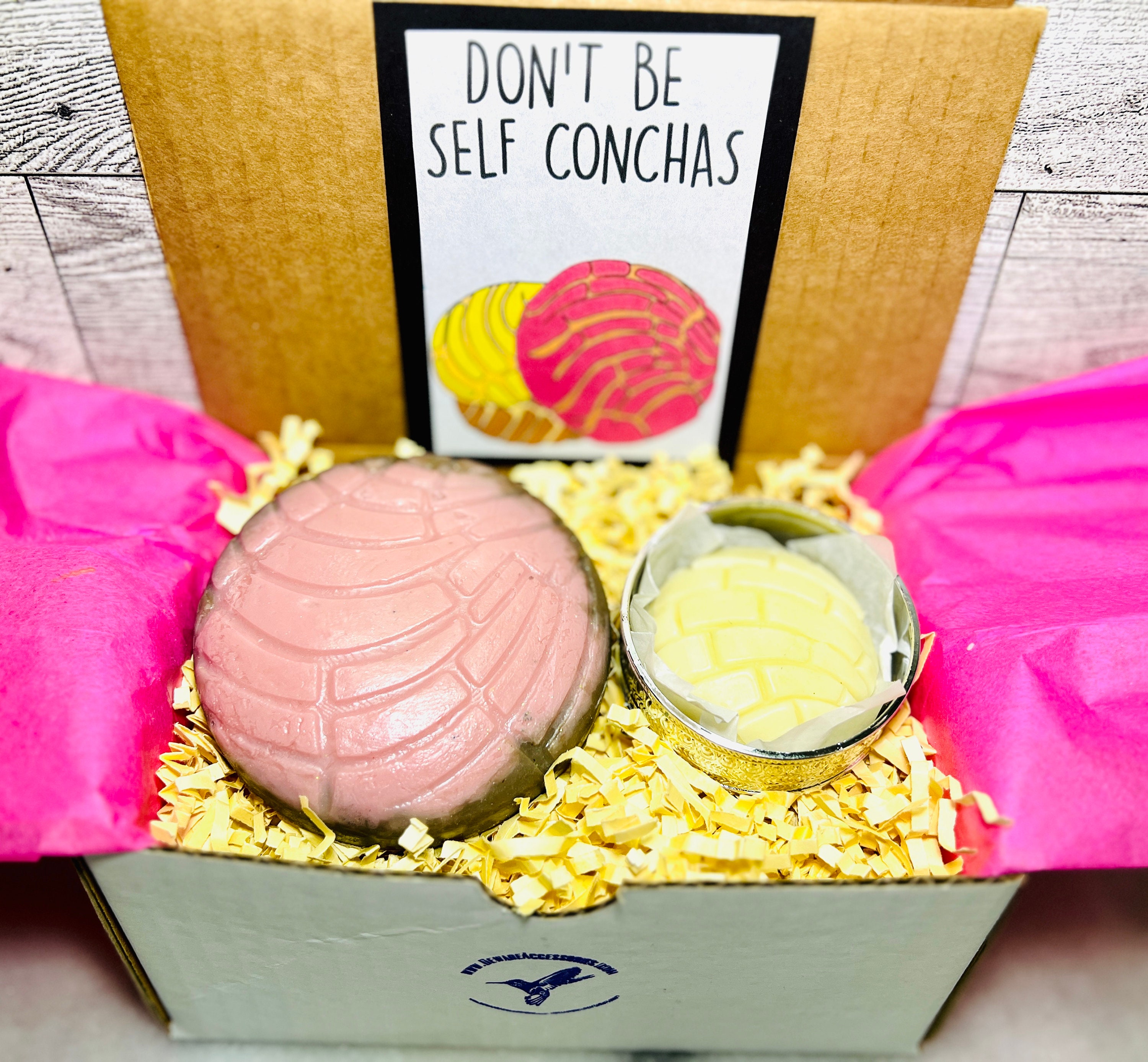 Don't Be Self-conchas 2 Piece Gift Set | Concha Gift | Pan Dulce Bath ...