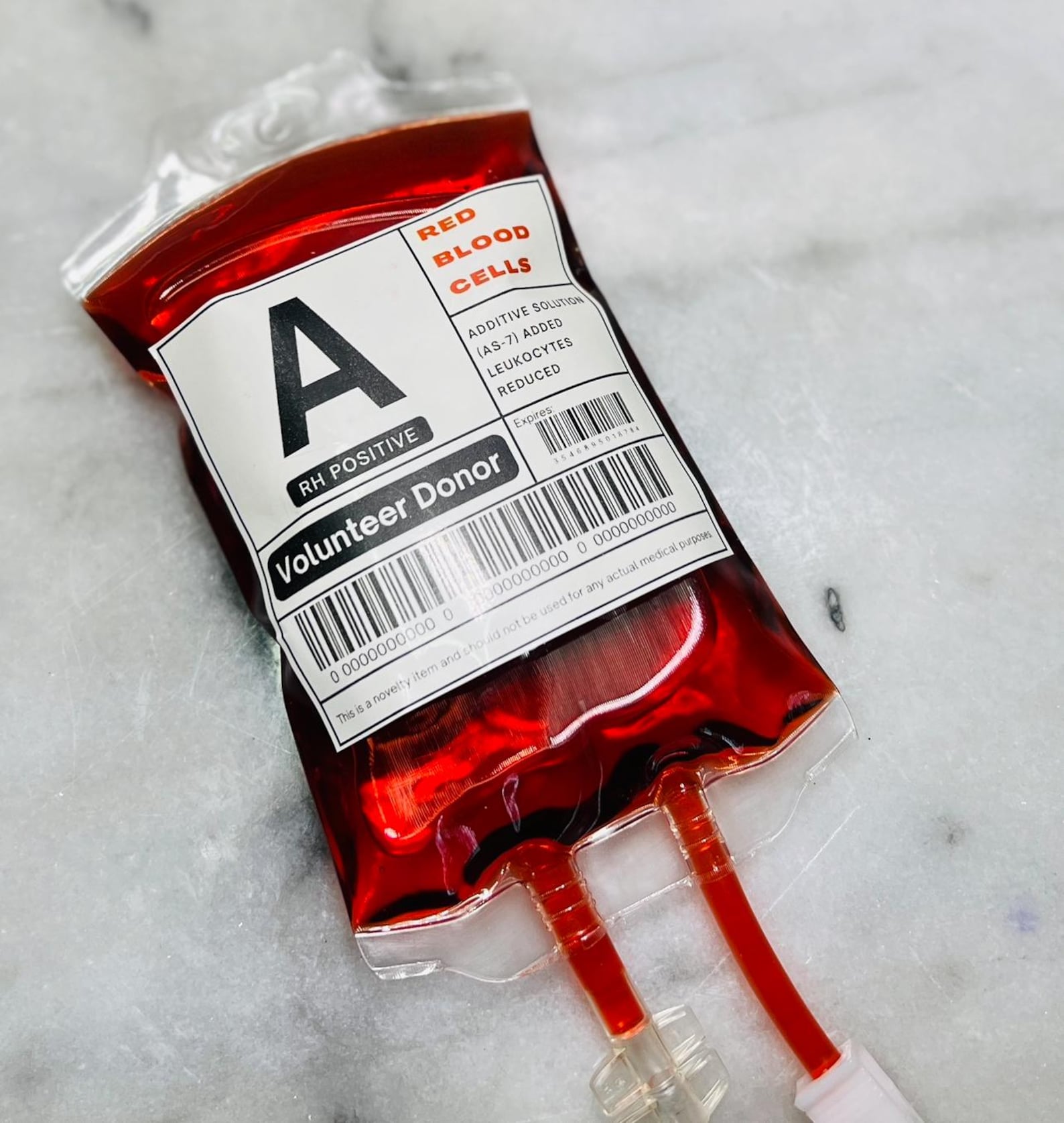 Blood Bag Shower Gel Bag | Fun Gift | Fun Gag Gift | Blood Bag Shower ...