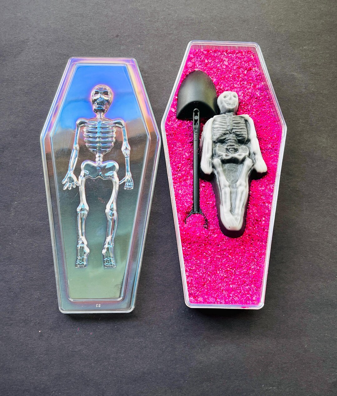 Coffin Bath Set Gothic Gift Coffin Box Filled With Bubble Bath Powder ...