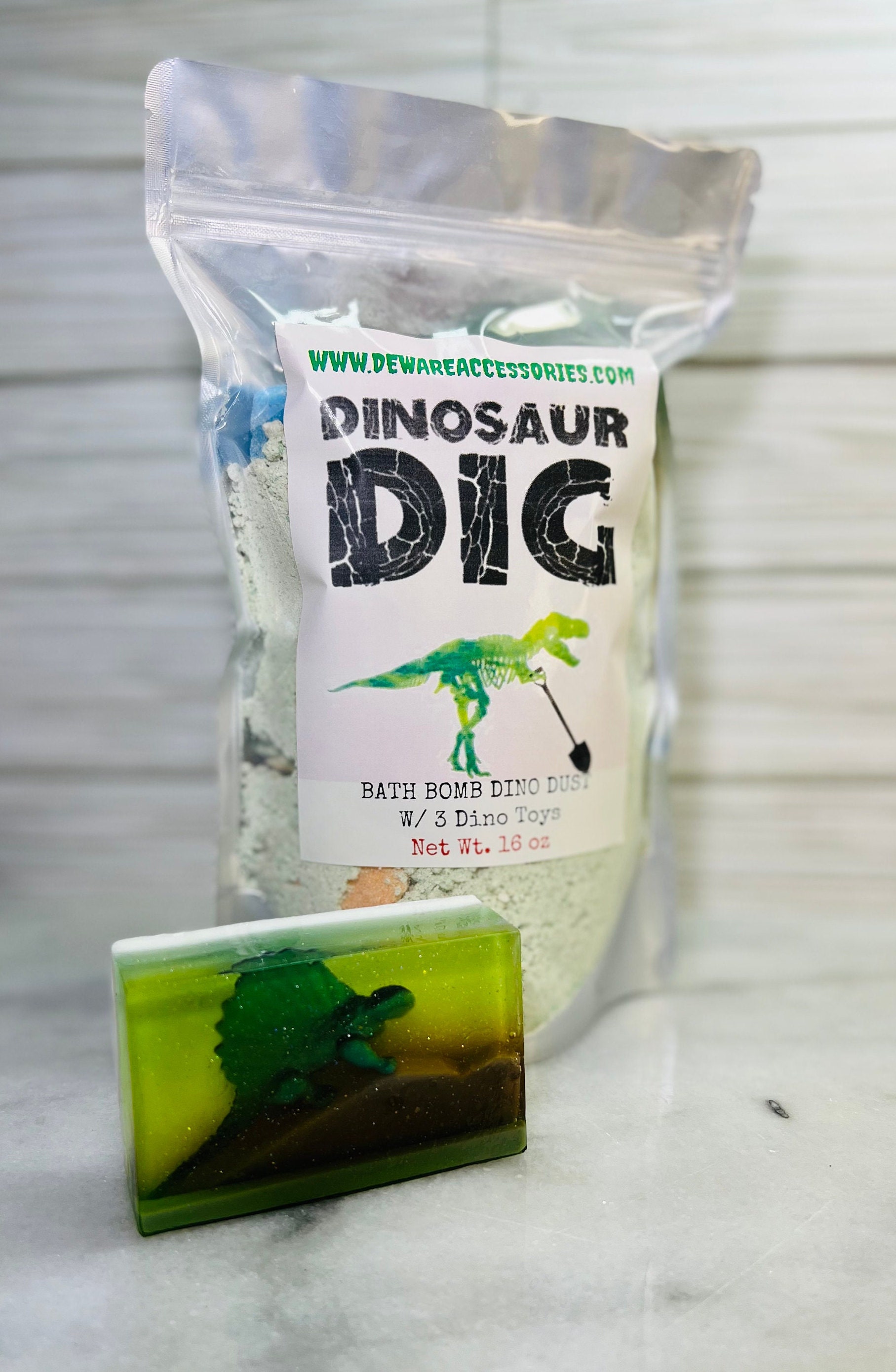 Dino Dig Bath Set | Dinosaur Bath Set | Dino Bath | Dino Dig | Soap ...