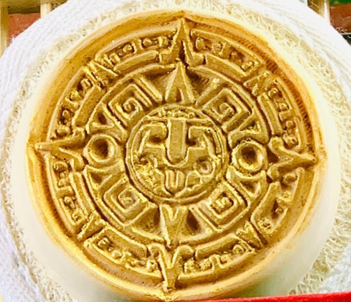 Aztec Calendar Soap Mexican Gift Aztec Calendar Gift Aztec Soap Azteca ...