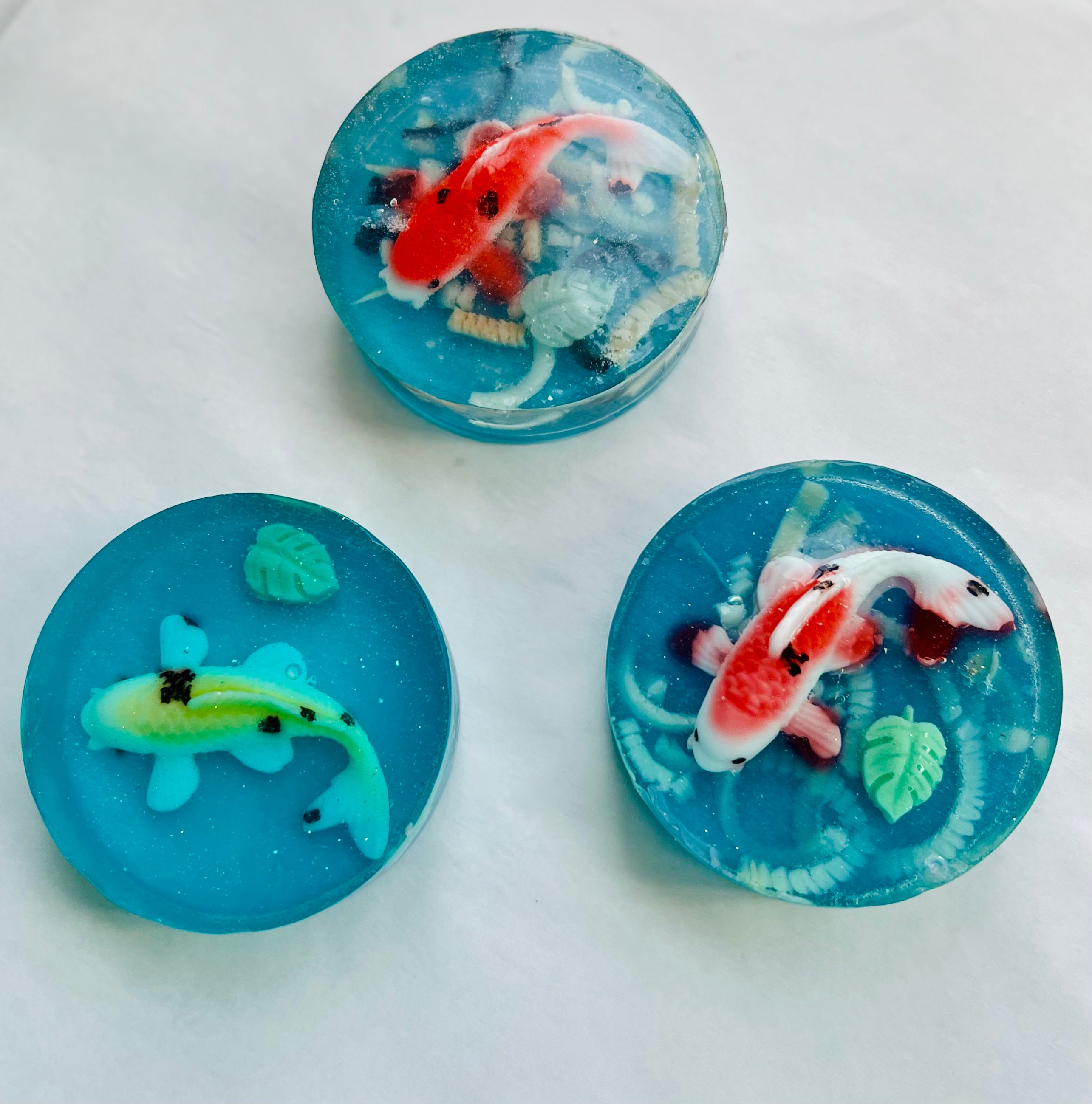 Koi Soap Soap Gift Koi Koi Pond Soap - Etsy