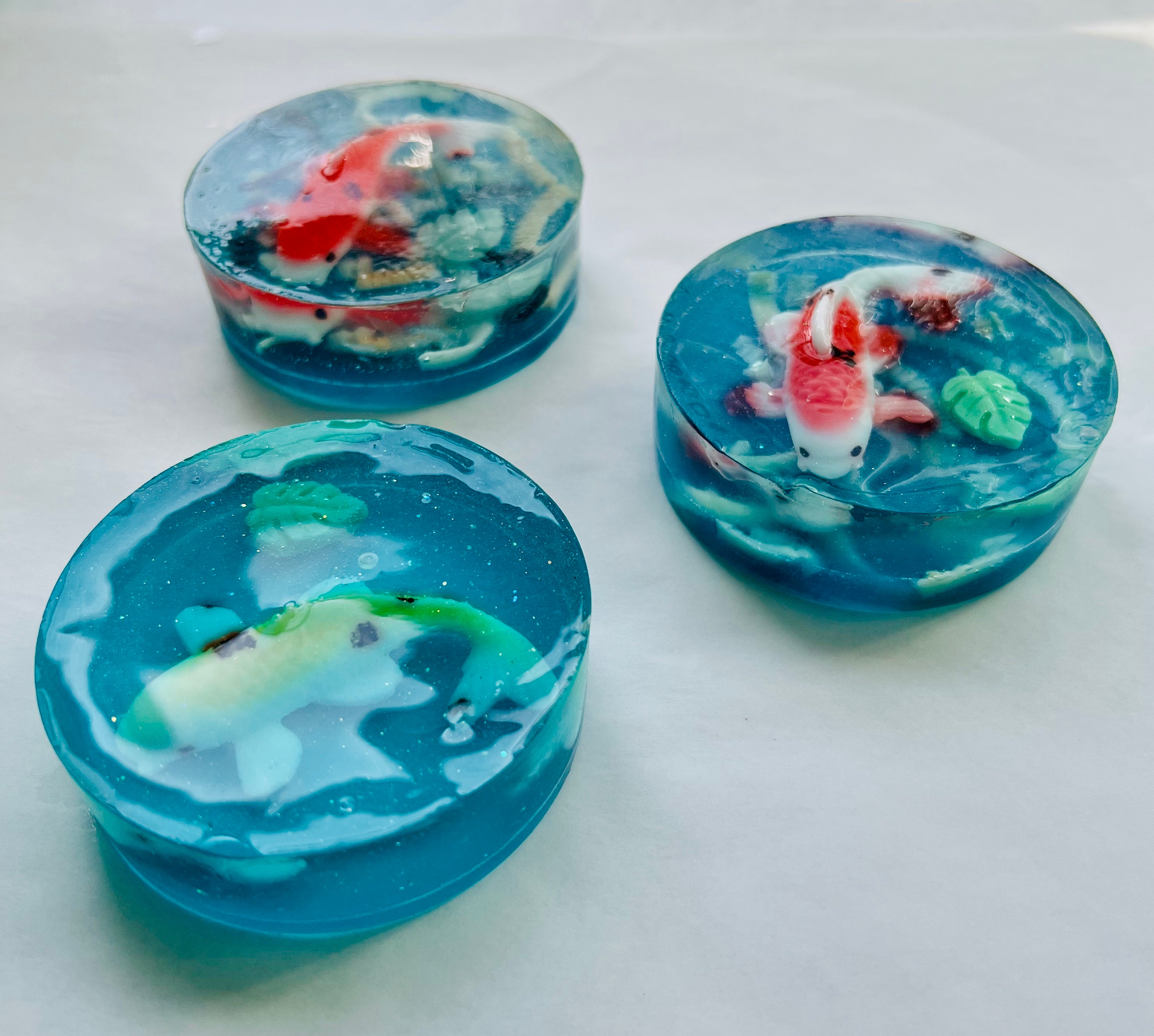 Koi Soap Soap Gift Koi Koi Pond Soap - Etsy