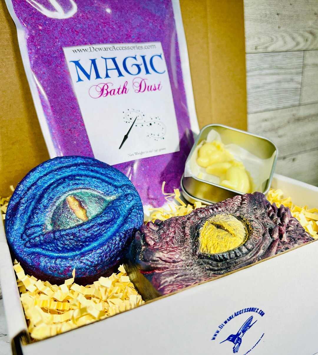 Dragon Bath Set | Dragon Eye Magic Bath Gift Set | Dragon Theme Gift ...
