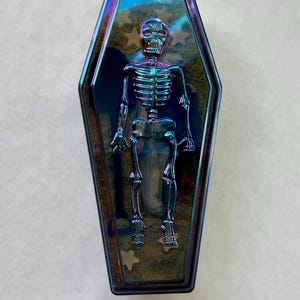 Coffin Bath Set Gothic Gift Coffin Box Filled With Bubble Bath Powder ...