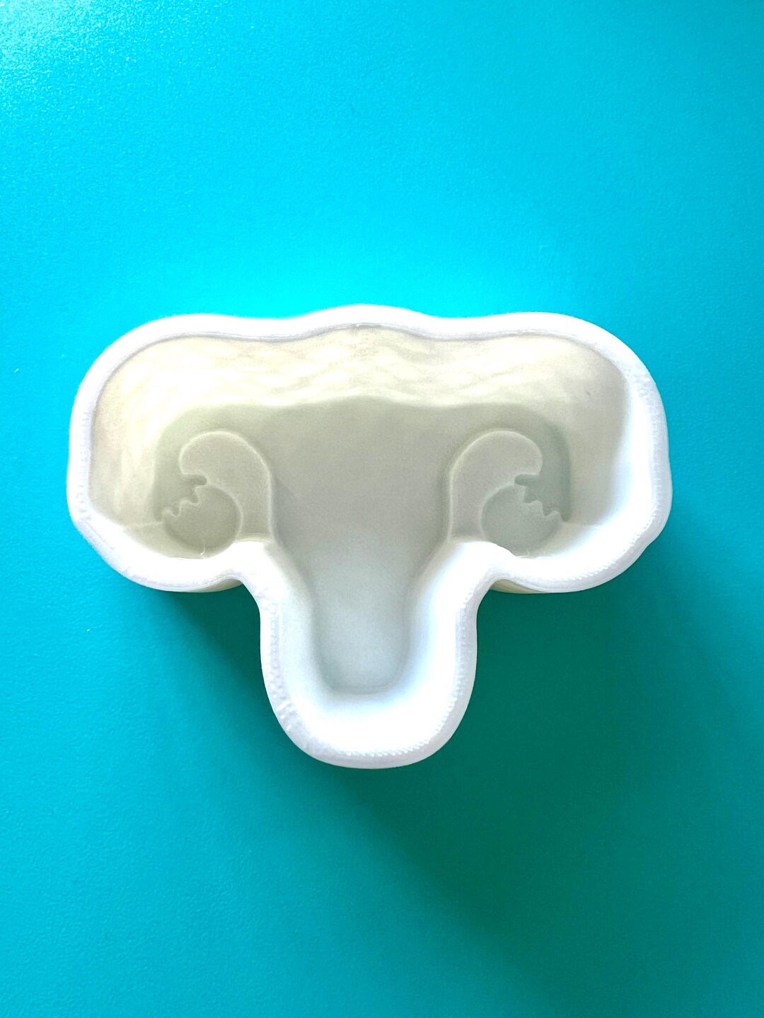 Uterus Bath Bomb Mold | 3-D Printed Hybrid 1 Piece Uterus Mold | Bath ...
