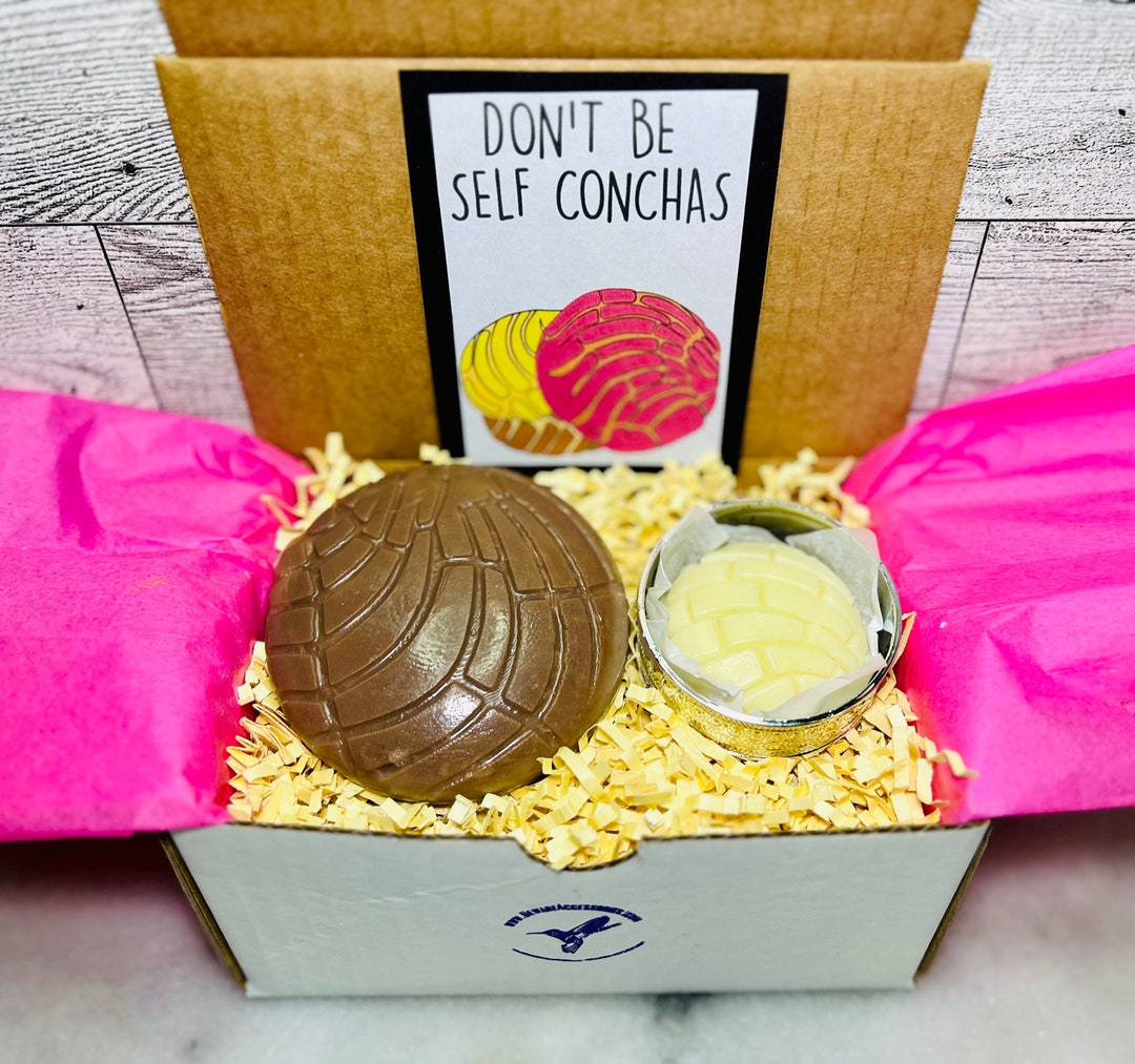 Don't Be Self-conchas 2 Piece Gift Set | Concha Gift | Pan Dulce Bath ...