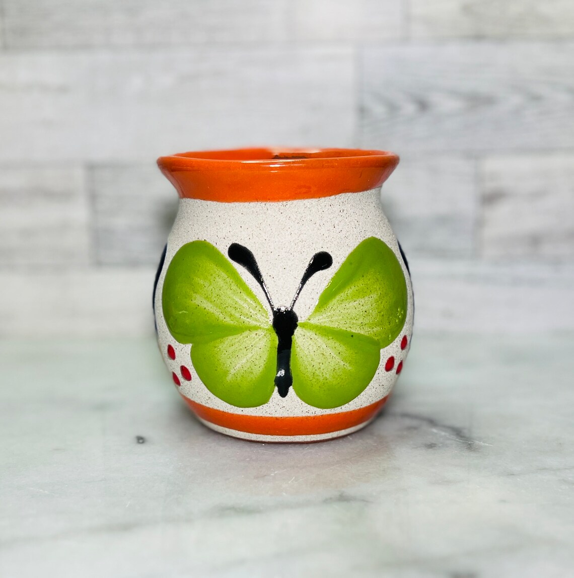 Butterfly Jarrito & Molinillo Gift Set | Authentic Mexican Hot ...