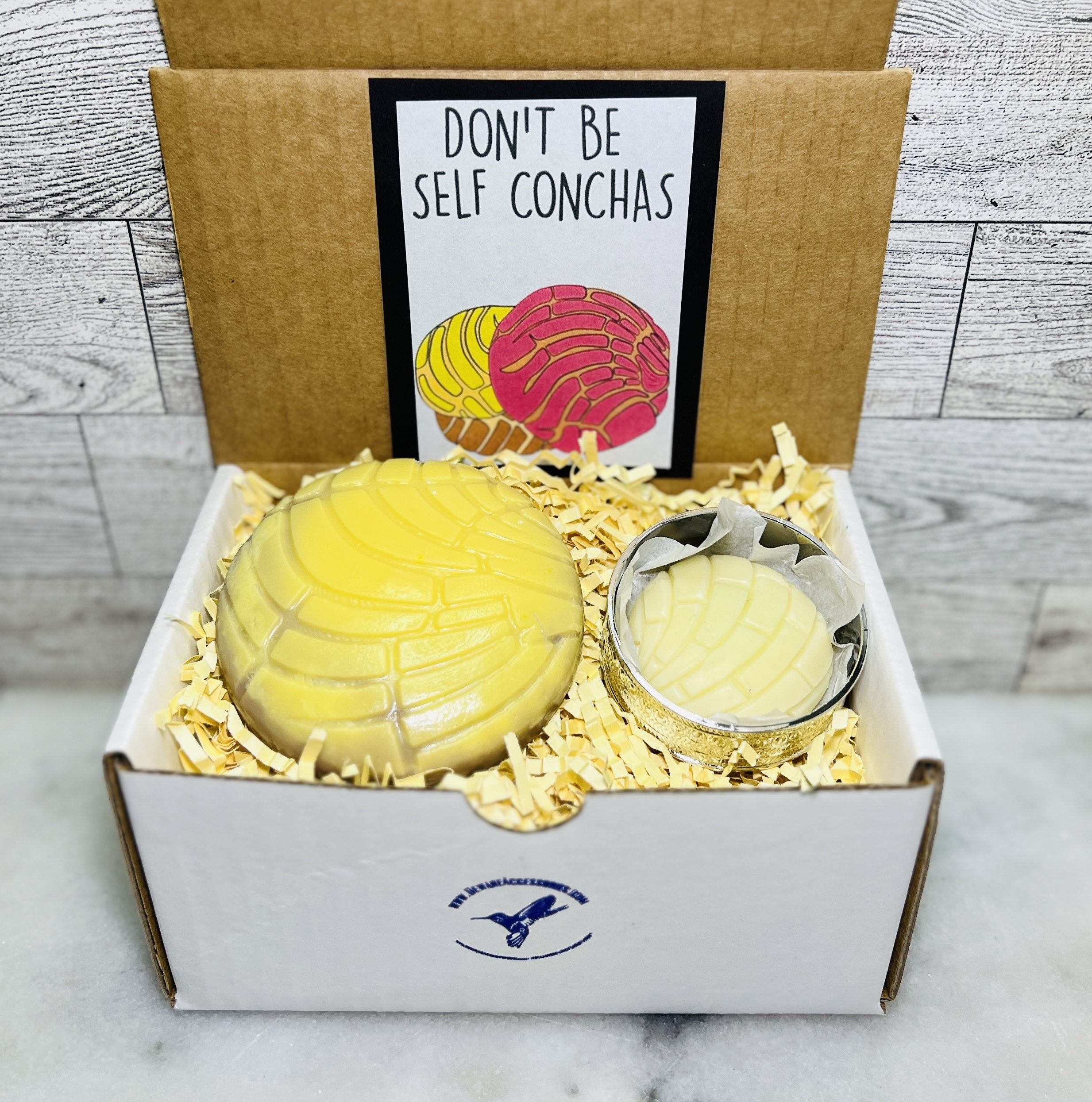 Don't Be Self-conchas 2 Piece Gift Set | Concha Gift | Pan Dulce Bath ...