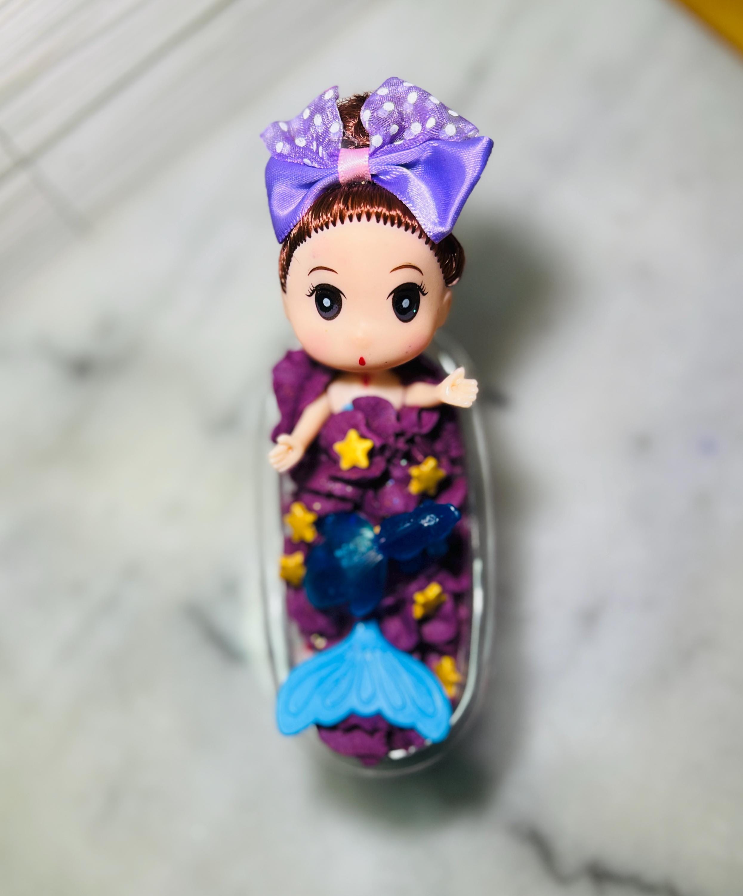 Mermaid Doll Bath Tub Toy With Bubble Bath Cute Bubble Bath Mermaid ...