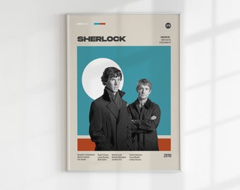 Sherlock Tv Series Poster - Etsy