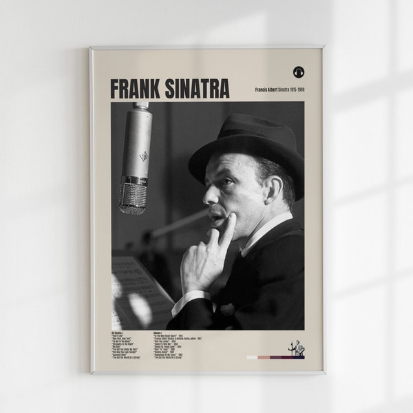 Frank Sinatra Poster - Etsy