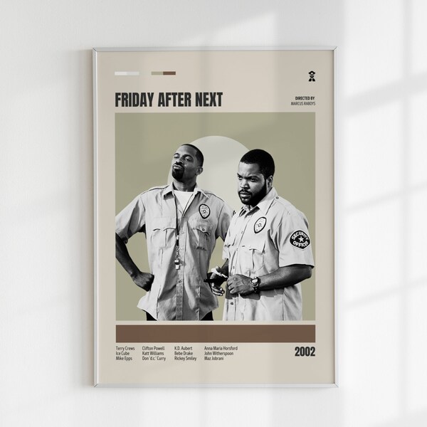 Next Friday Movie Poster - Etsy