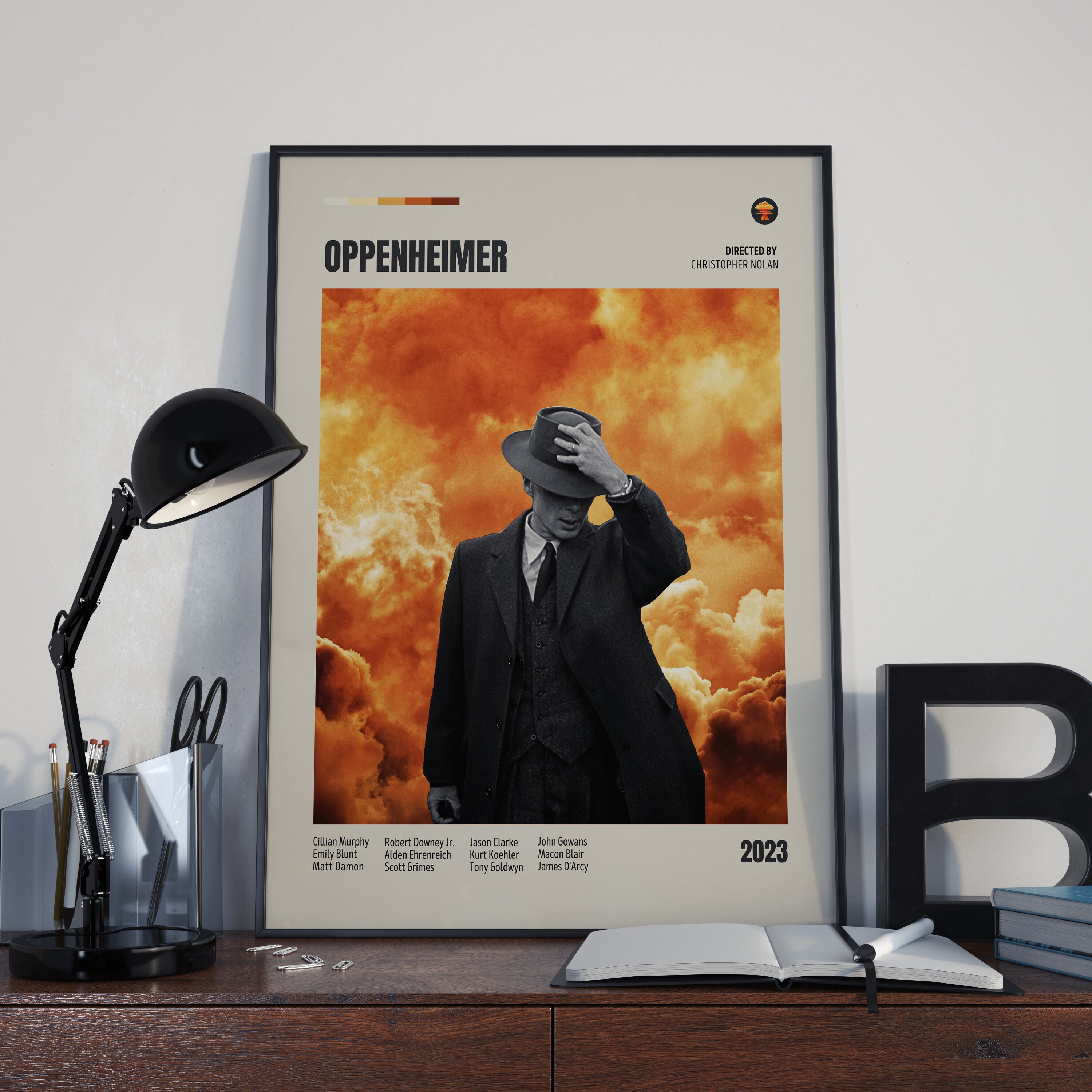 Oppenheimer Poster, Oppenheimer Movie 2023, Oppenheimer Merch ...