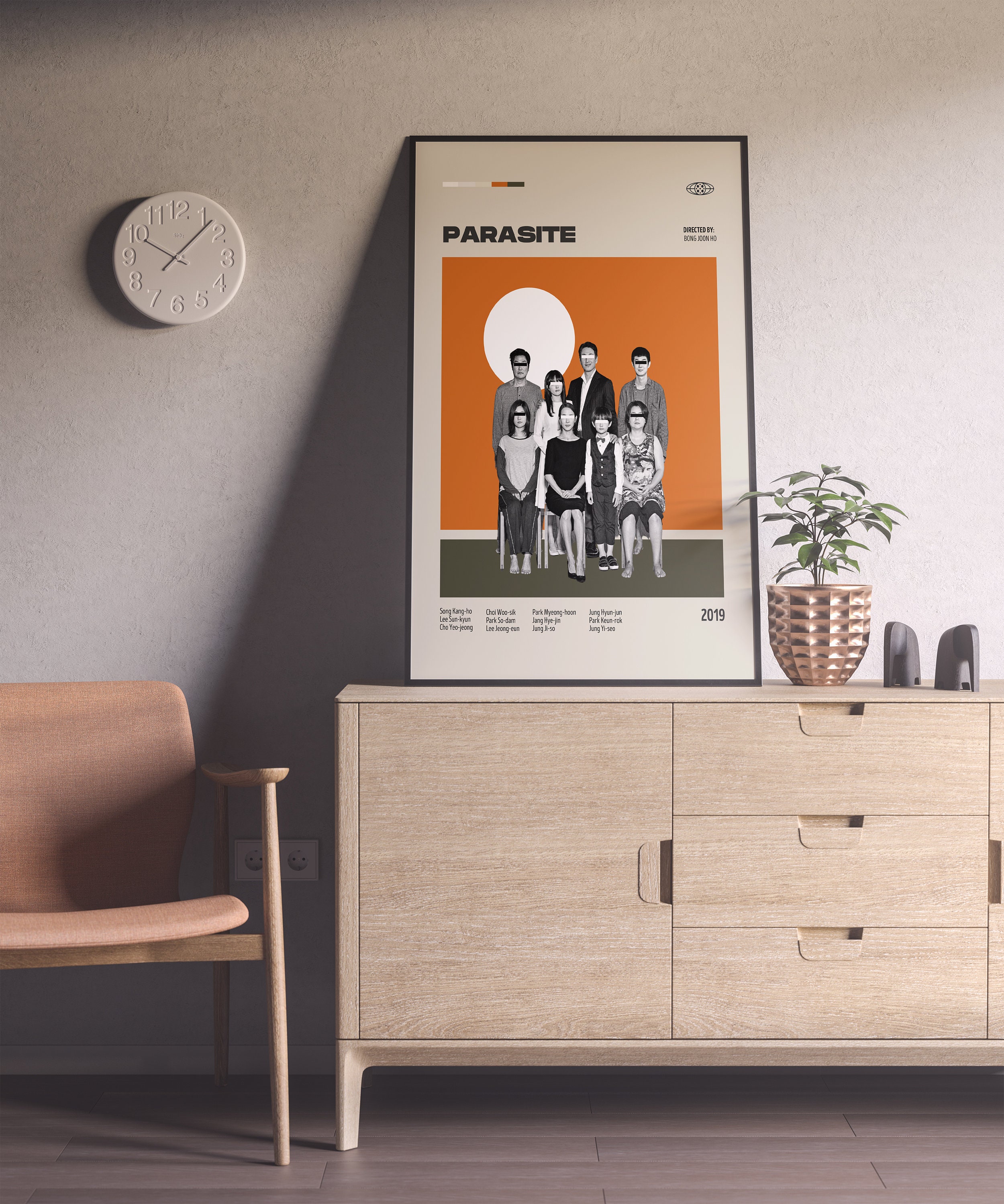 Parasite Poster, Bong Joon-ho, Minimalist Movie Poster, Wall Art Print, Vintage Inspired Poster ...