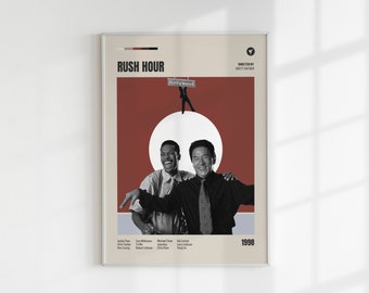 Rush Hour 1998 Brett Ratner Japanese Chirashi Movie Poster - Etsy