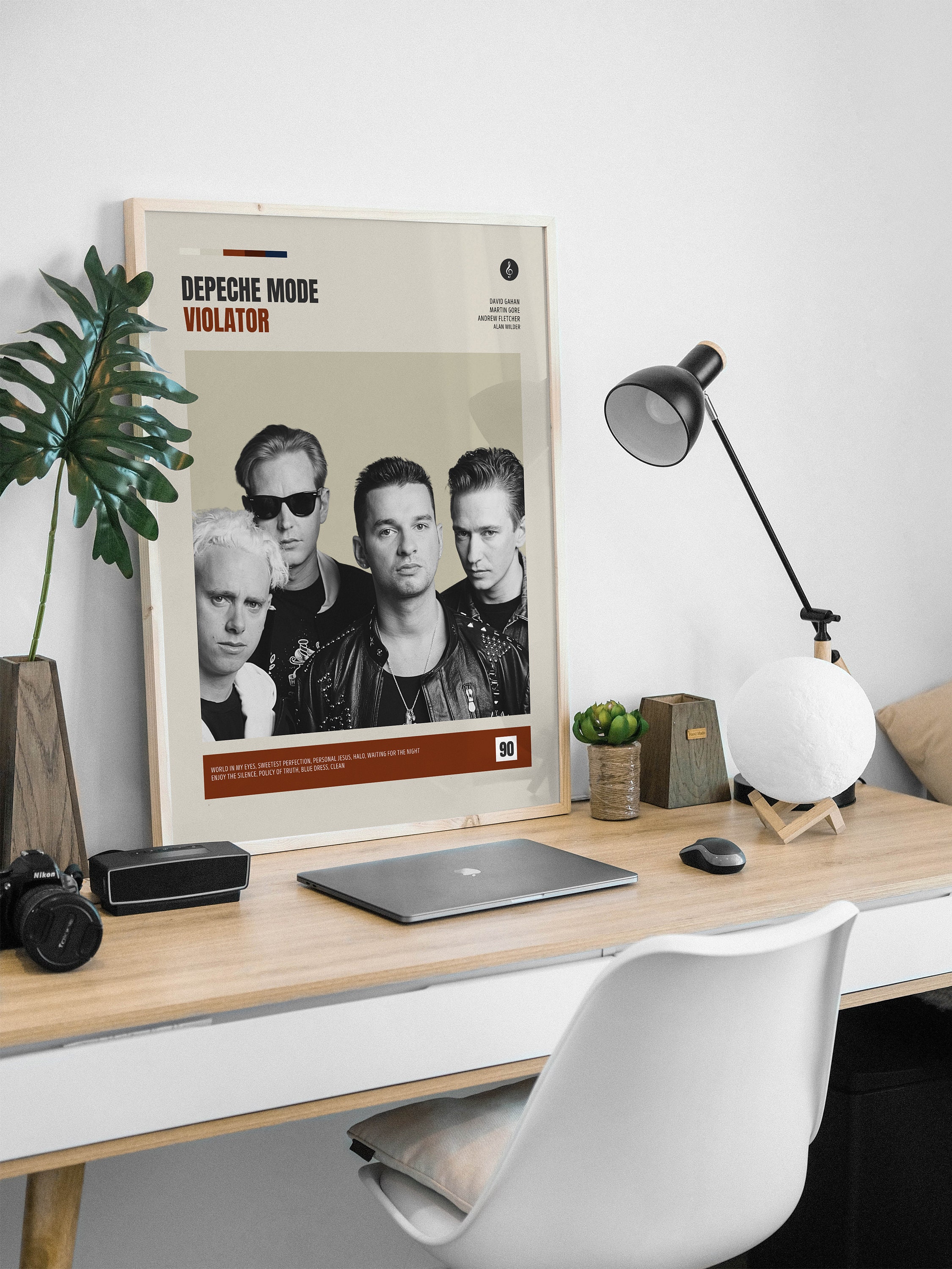 DEPECHE MODE, Violator, Retro Musik Poster verkauft von Kaja Celestia ...