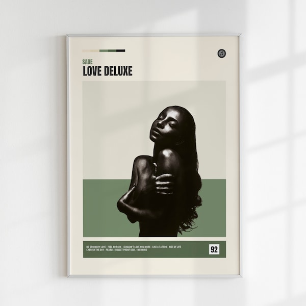 Sade Love Deluxe Poster - Etsy