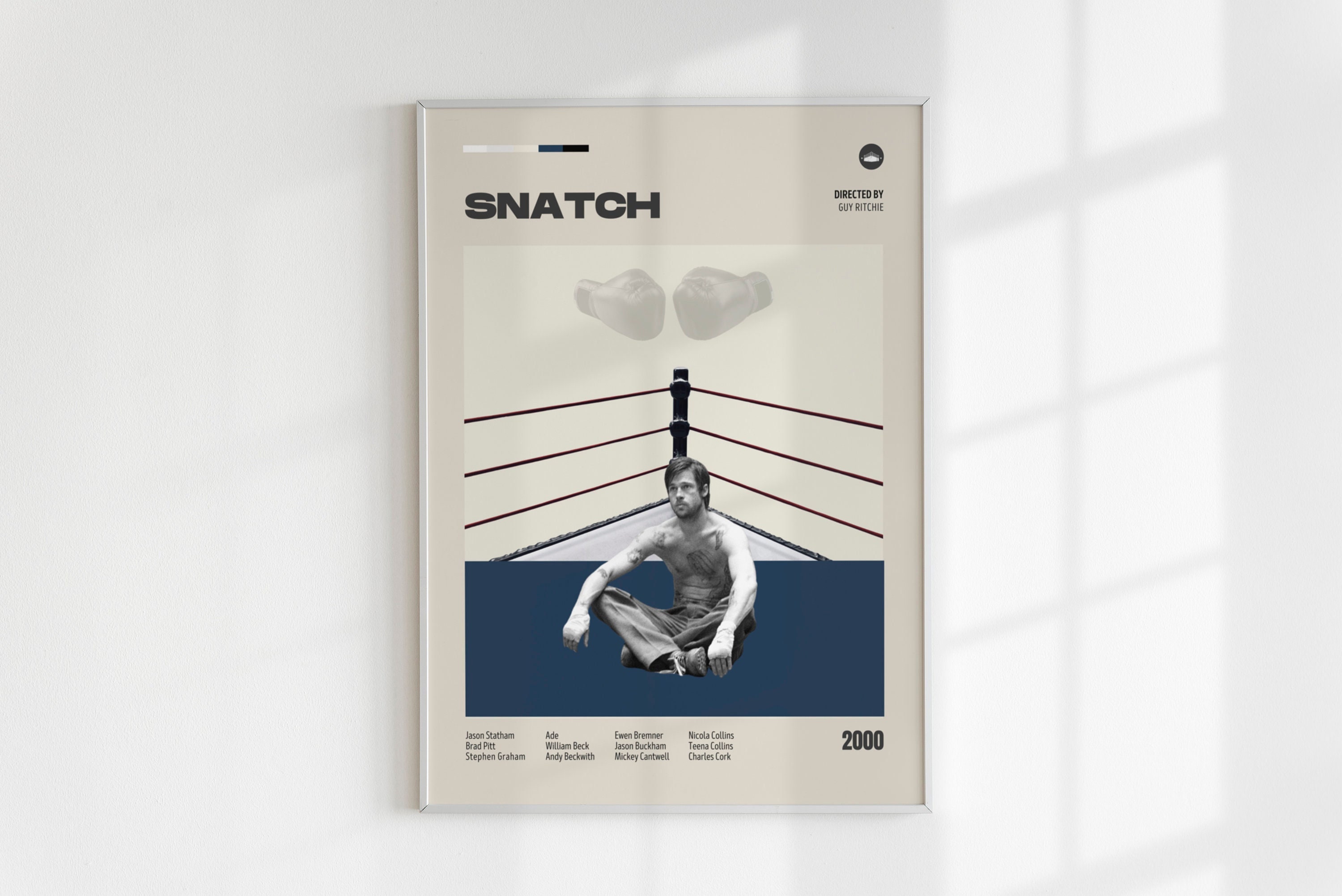 Snatch Poster Jason Statham Brad Pitt Minimalist Movie - Etsy Canada