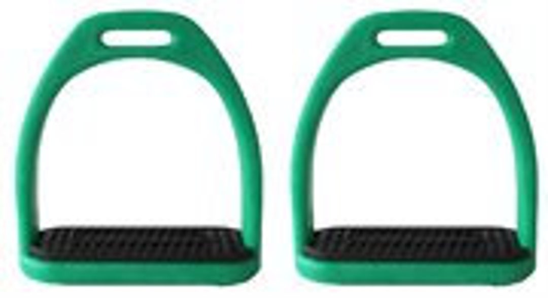 Green English Lightweight Composite Stirrups - Etsy