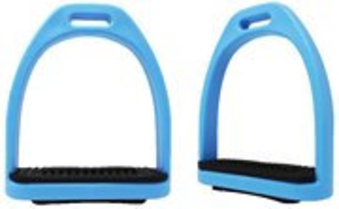 Sky Blue English Lightweight Composite Stirrups - Etsy