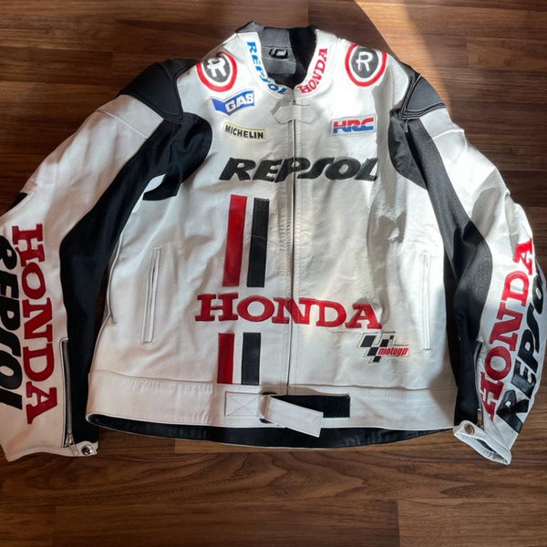 Vintage Honda Motorcycle Jacket - Etsy