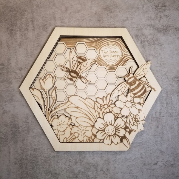 Laser Cut Honey Beehives - Etsy