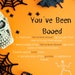 You've Been Booed, Neighborhood Game, Halloween Printables, Printable ...