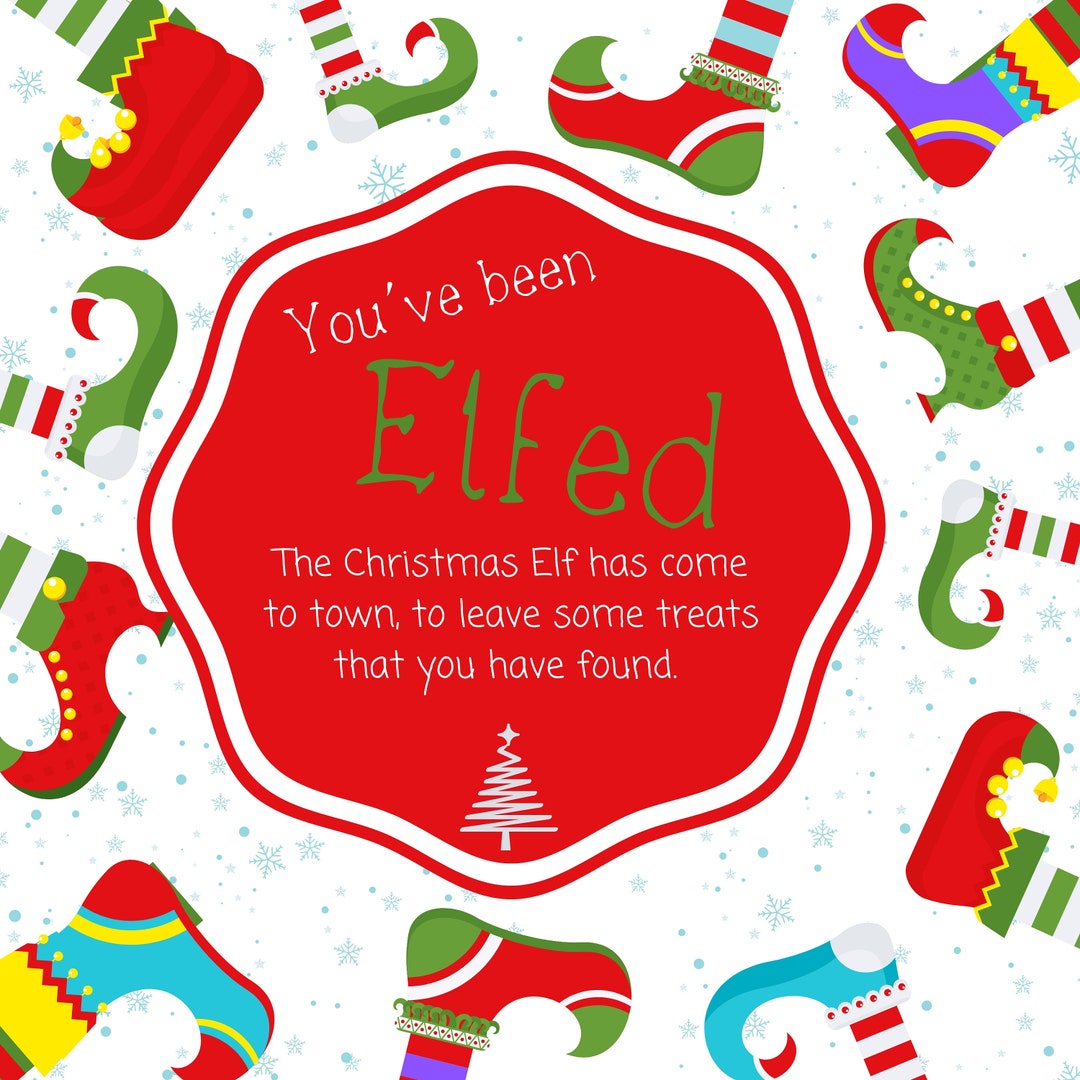 You've Been Elfed Transparent Background - Etsy