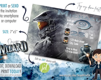 Halo Birthday Png - Etsy