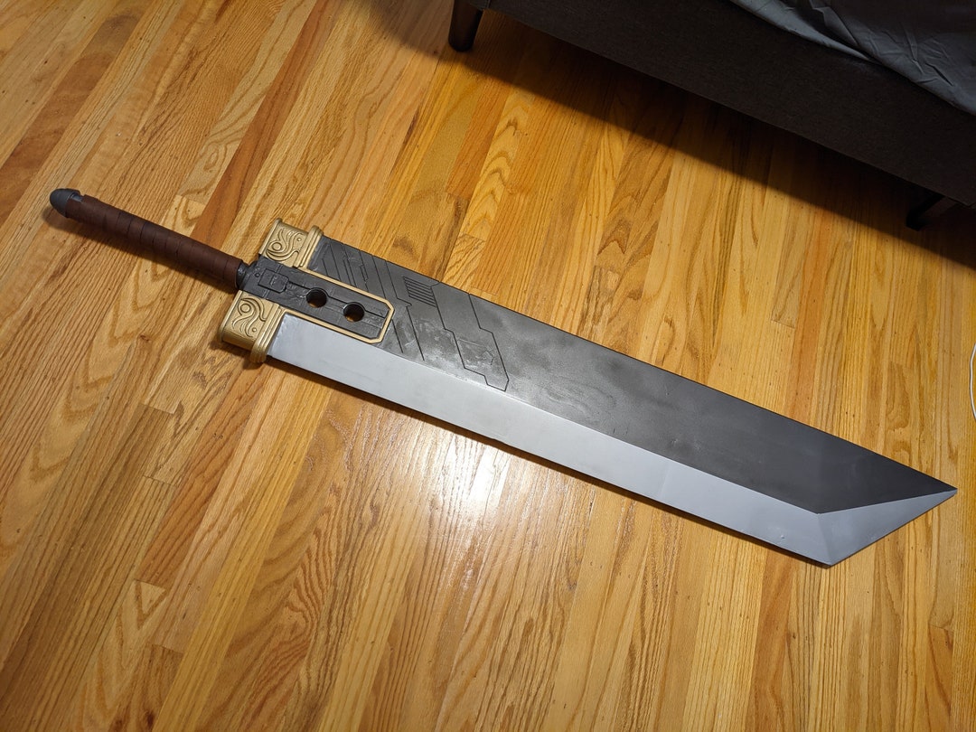 Buster Sword FF7 / Final Fantasy / Accesorio de cosplay a escala 1:1 de ...
