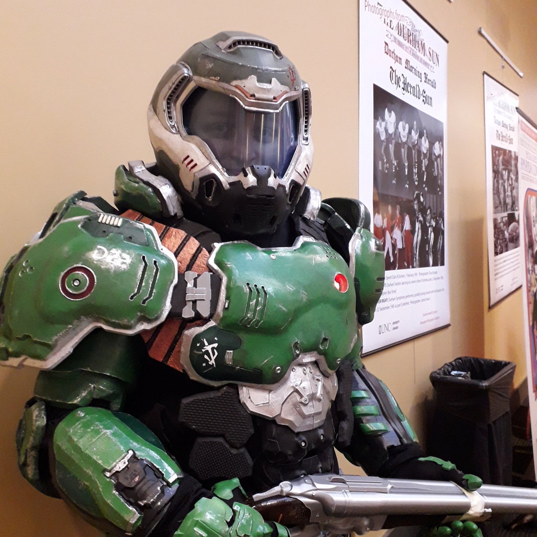 DOOM Slayer Full Body Armor / High Quality 1:1 Scale Full-body Set ...