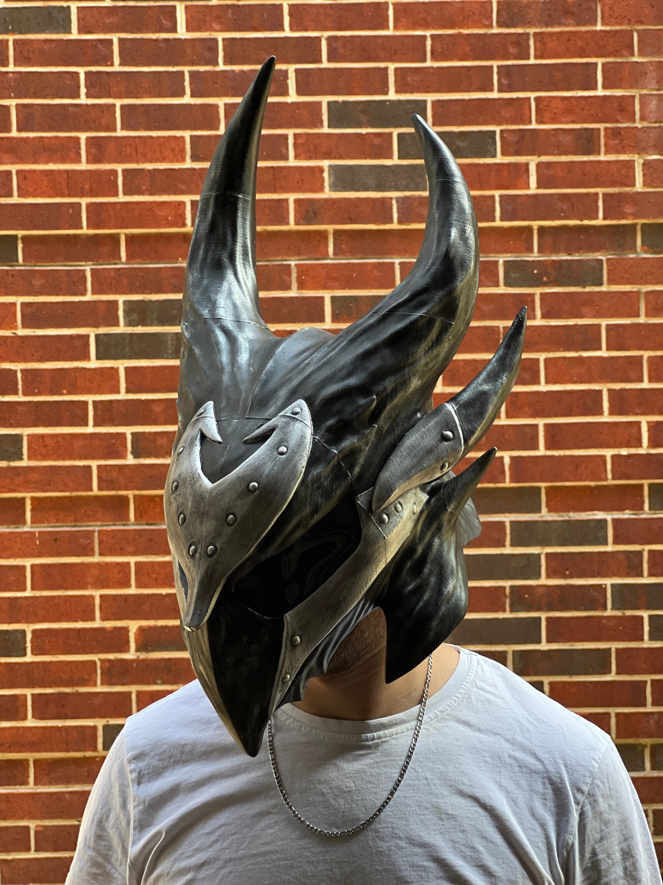 Skyrim Daedric Helmet