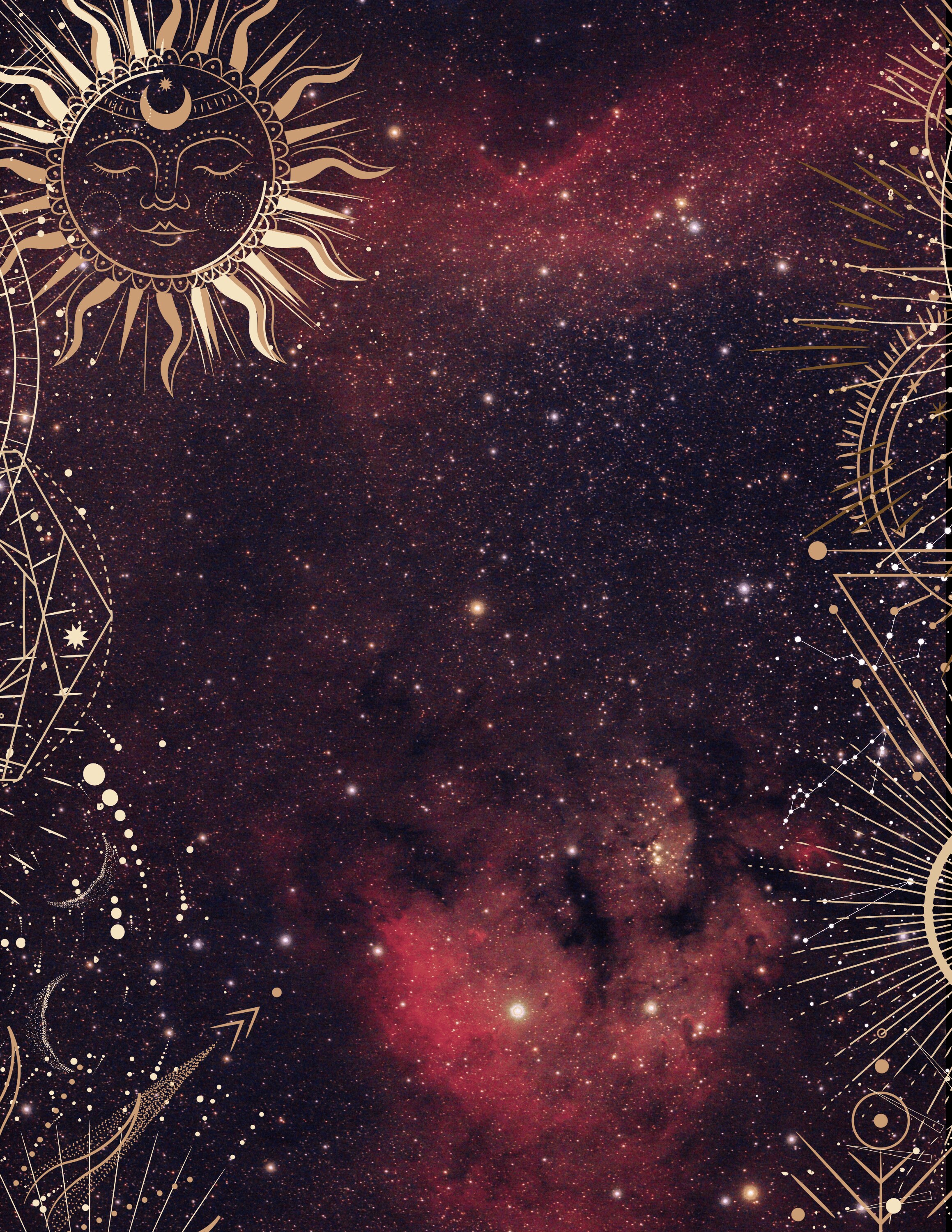 Stellar Celestial Downloadable Digital Printable Stationary, Wedding ...