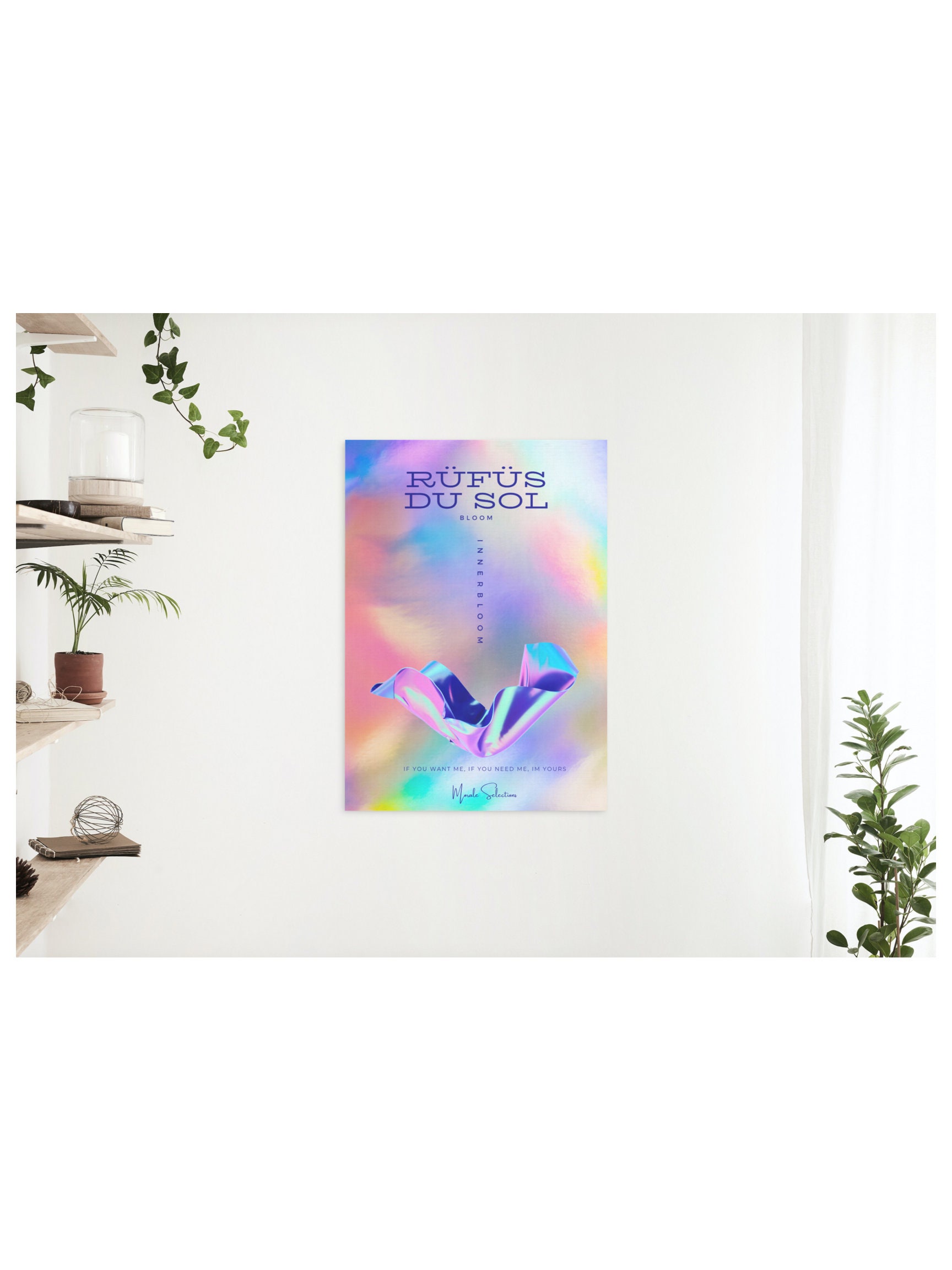 Bloom | Custom Music Album Poster | Rufus Du Sol | Innerbloom | 2022 - Etsy