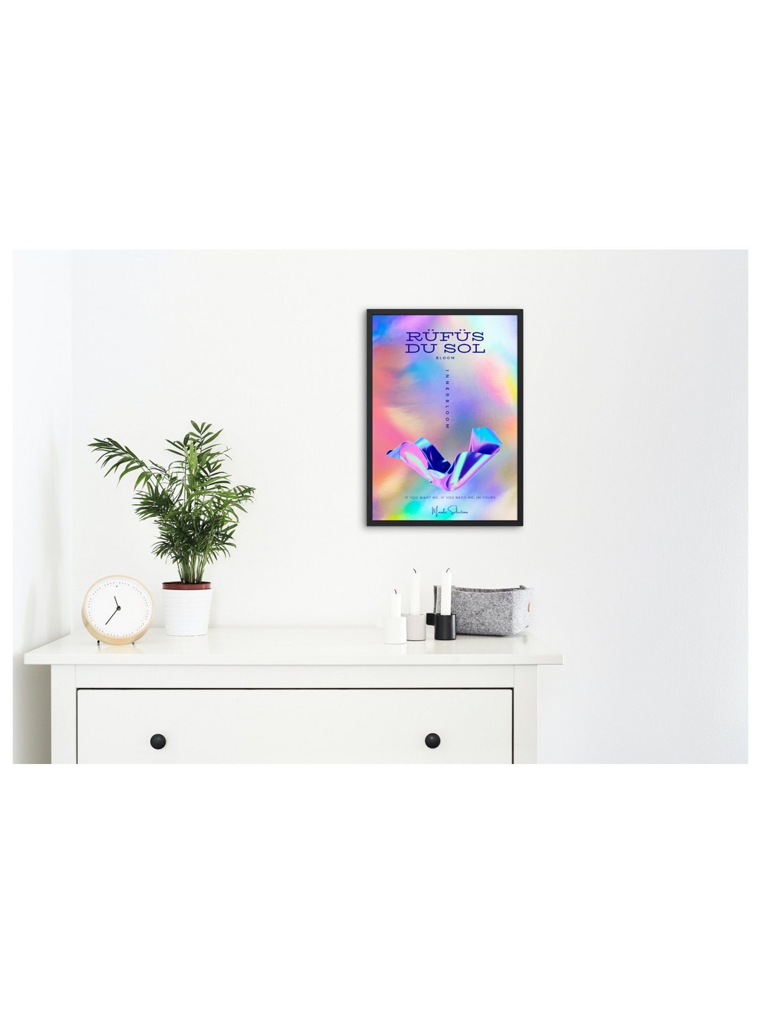 Bloom | Custom Music Album Poster | Rufus Du Sol | Innerbloom | 2022 - Etsy