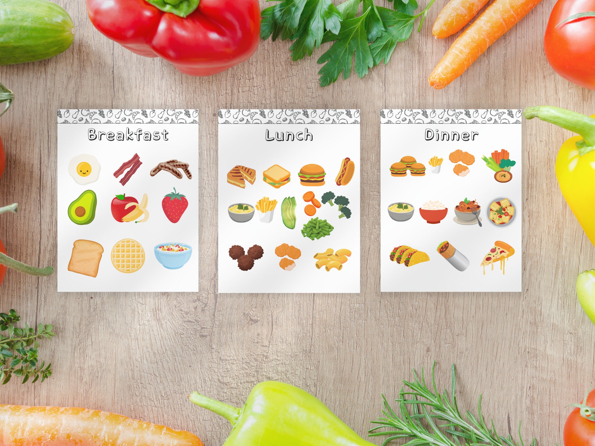 Kids Menu | Printable Menu | Kids Interactive Menu | Fun Kids Menu - Etsy