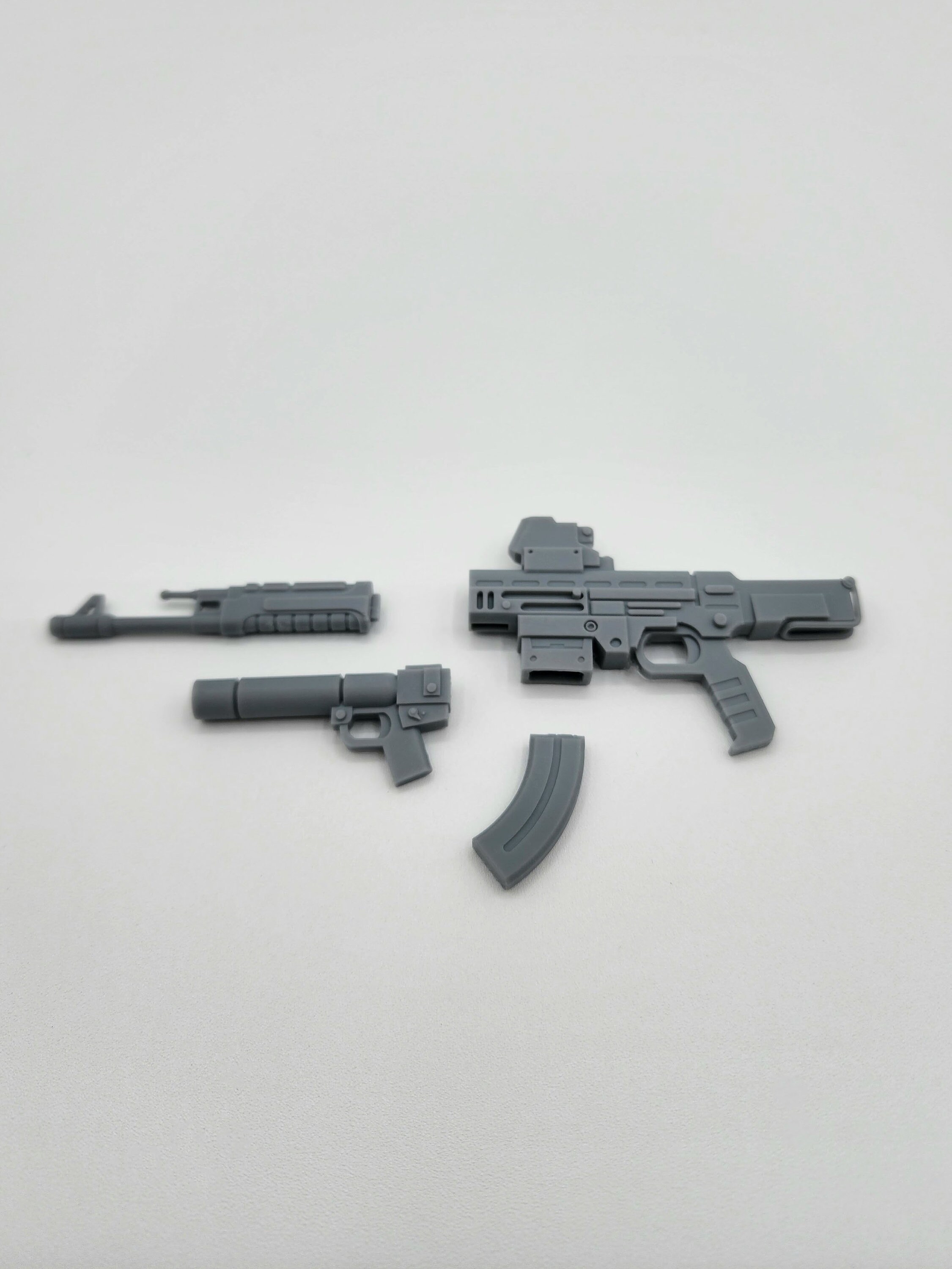 Geara Zulu Beam Machine Gun resin Weapon Kit - Etsy