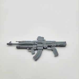 Geara Zulu Beam Machine Gun resin Weapon Kit - Etsy
