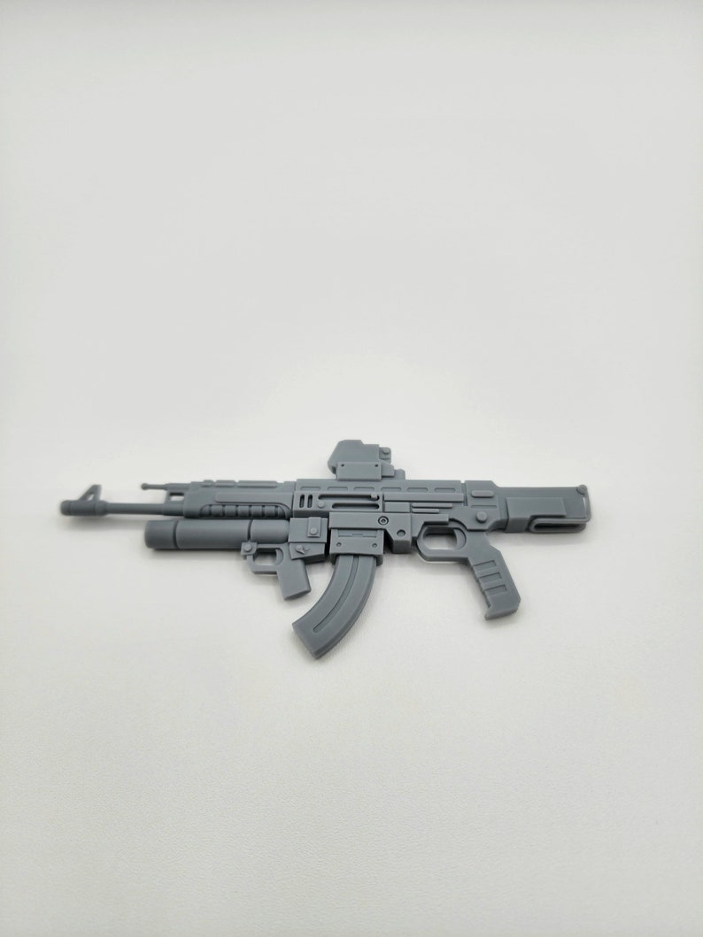 Geara Zulu Beam Machine Gun resin Weapon Kit - Etsy