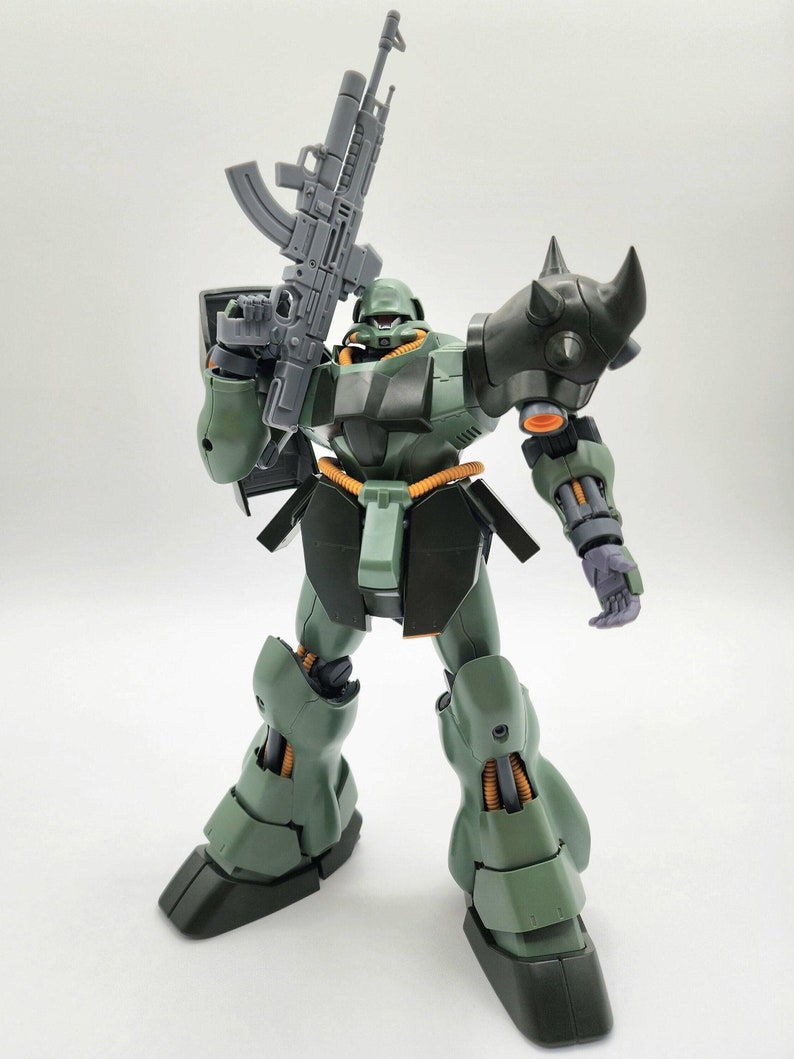Geara Zulu Beam Machine Gun (resin Weapon Kit - HG, MG Scale) - Etsy