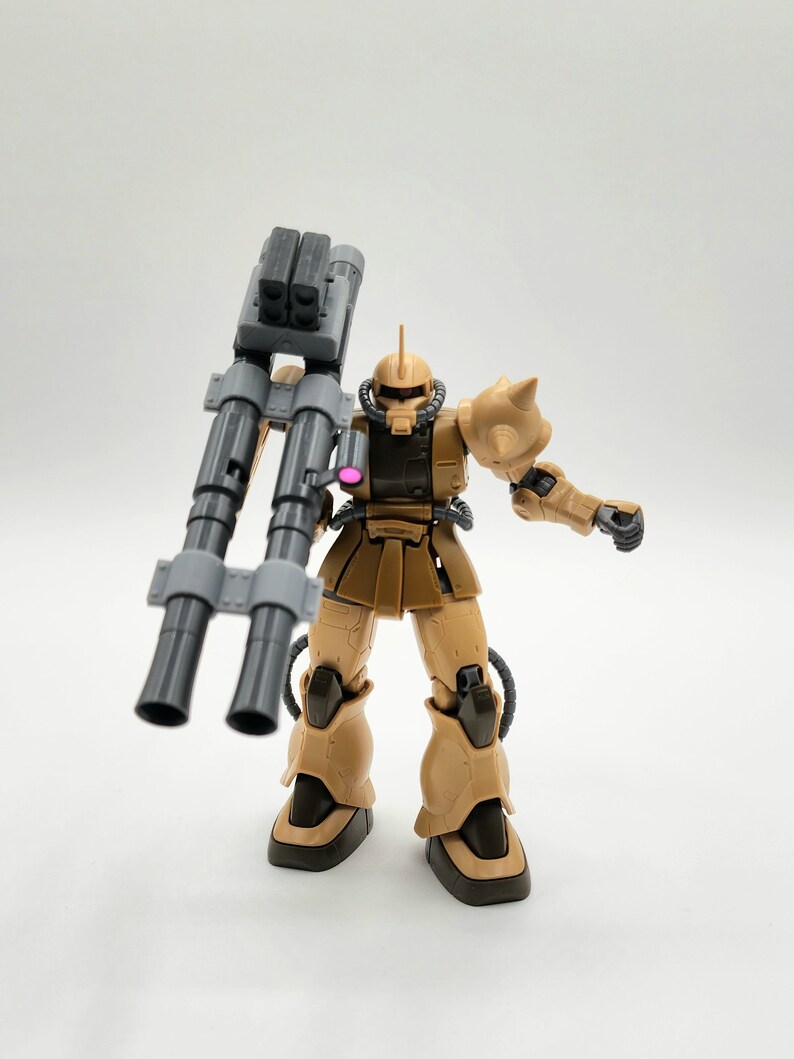 Zaku Double Bazooka resin Conversion Kit - Etsy