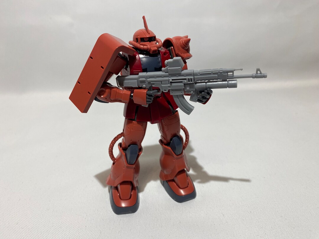 Geara Zulu Beam Machine Gun resin Weapon Kit - Etsy