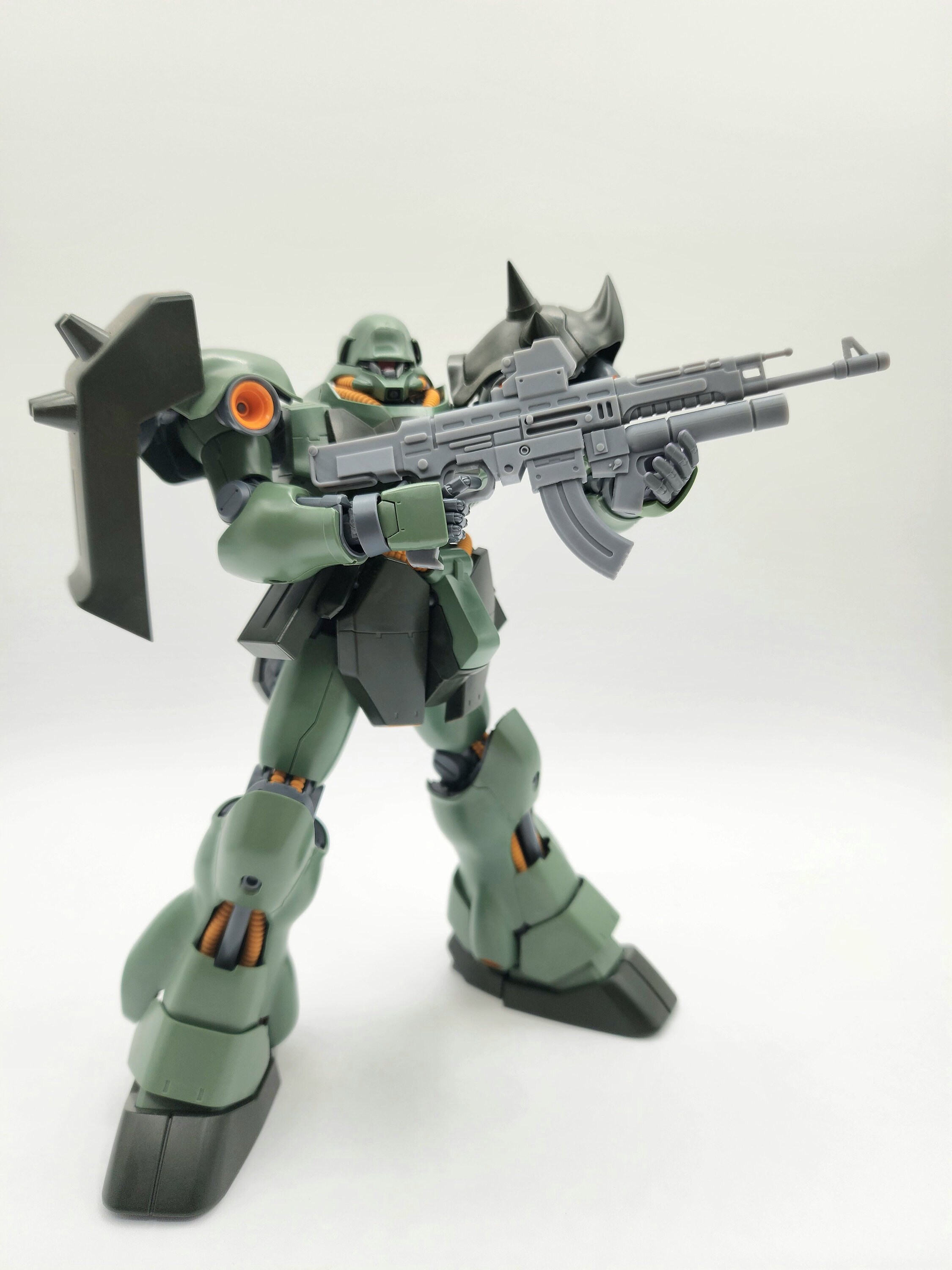 Geara Zulu Beam Machine Gun resin Weapon Kit - Etsy