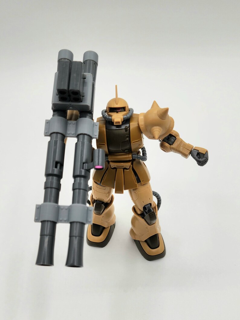 Zaku Double Bazooka resin Conversion Kit - Etsy