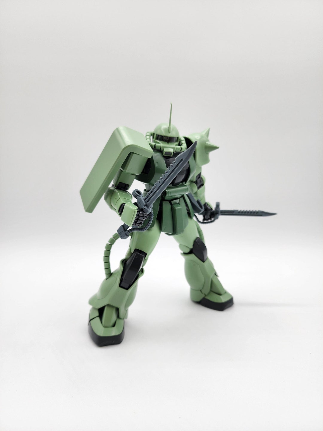Zaku High Mobility ST Heat Dagger (pair) (resin Weapon Kit - HG, MG ...